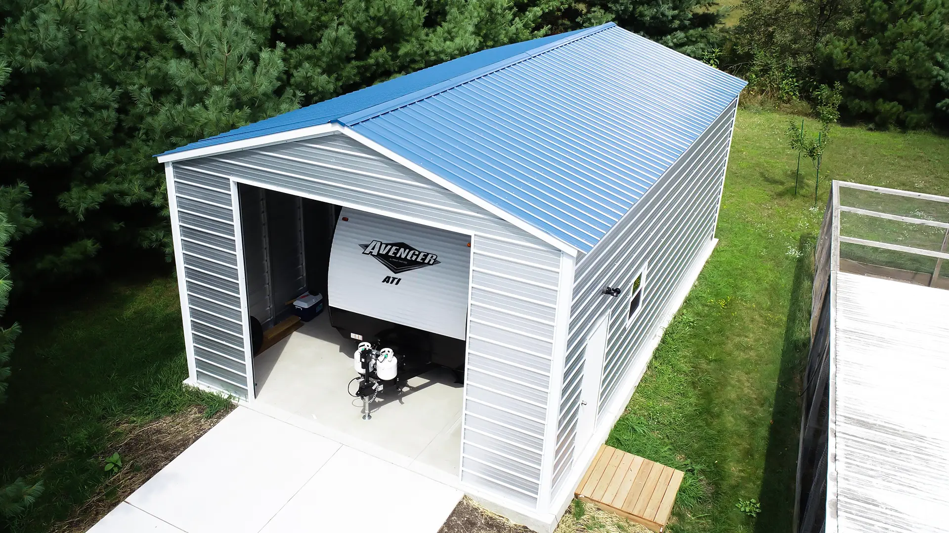 Metal RV Garages | RV Garages for Sale | Prebuilt RV Garage