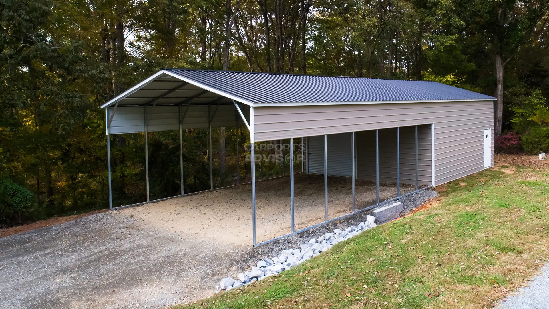 One Car Carports | Buy 1 Car Carports | Single Car Carport
